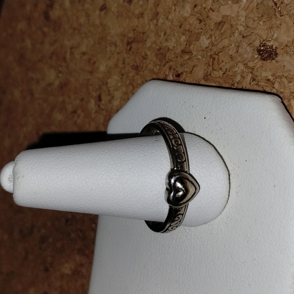 Brighton | Jewelry | Brighton Stackable Heart Ring Size 8 | Poshmark